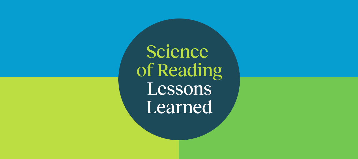 Science of Reading Lessons Learned: 20 Lessons from the field over 20 years