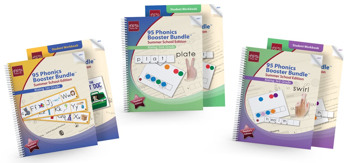 95 Phonics Booster Bundle Summer School Edition Overview