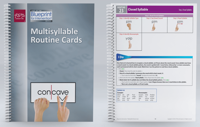 MSRC Digital Presentation Files for use with Multisyllable Routine Cards